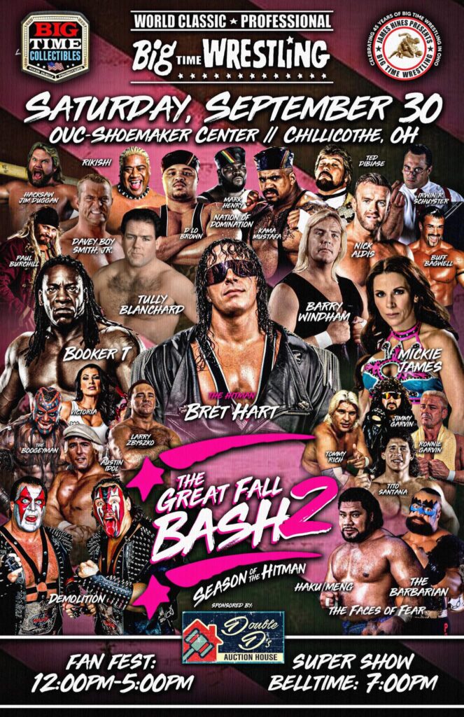 World Classic Professional Big Time Wrestling's The Great Fall Bash 2 - Ross-Chillicothe ...