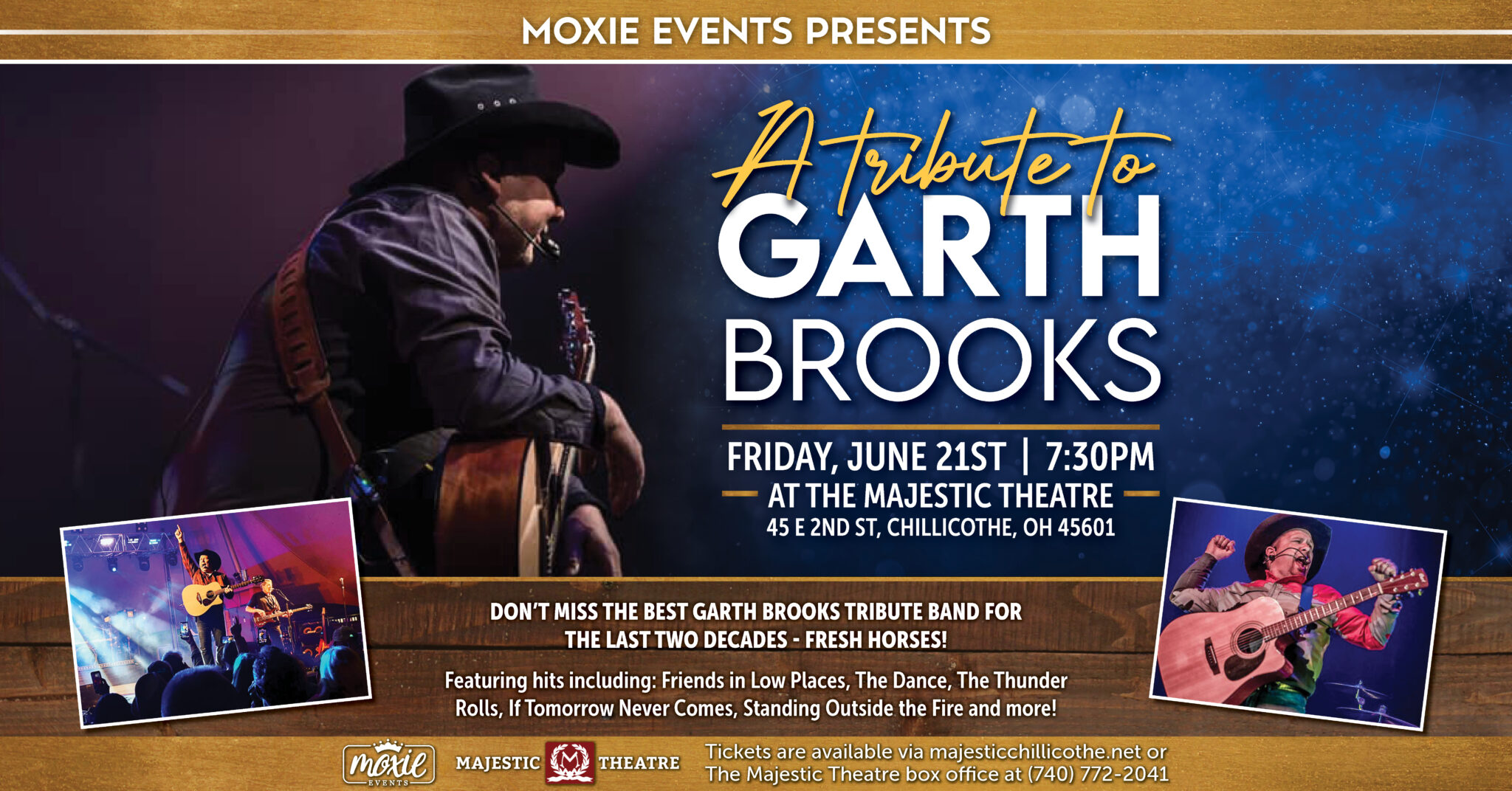A Tribute to Garth Brooks - Ross-Chillicothe Convention & Visitors Bureau